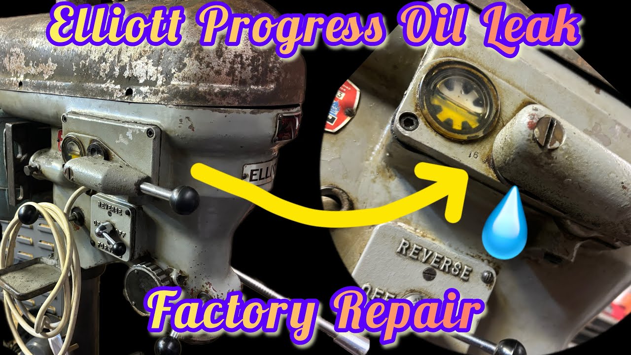 Elliott Progress 2G / 2GS Oil Leak Repair. Should have been done at the ...