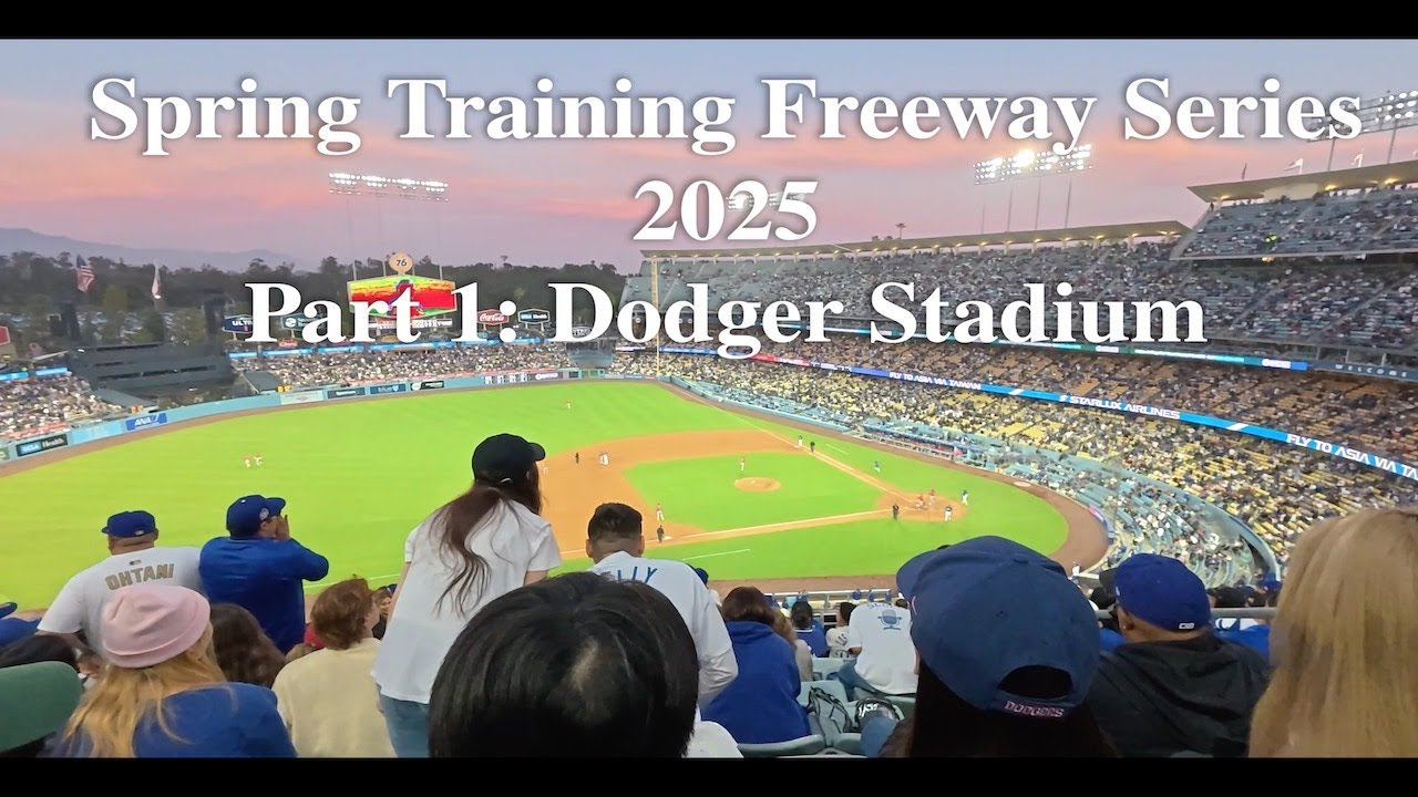 FREEWAY SERIES 2025 - Part One: Dodger Stadium - YouTube