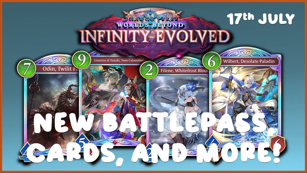 BRAND NEW INFINITY EVOLVED! NEW Cards, Battlepass, Cosmetics, And More! | Shadowverse: Worlds ...