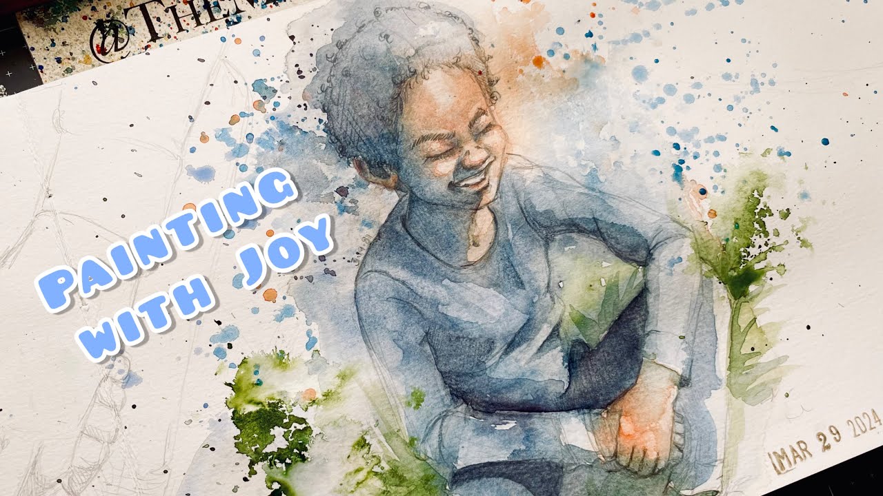 Watercolor Illustration | “Joy” - YouTube