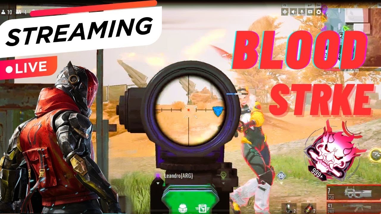 BLOOD STRIKE AO VIVO VENHA ASSISTIR MINHA LIVE .. - YouTube