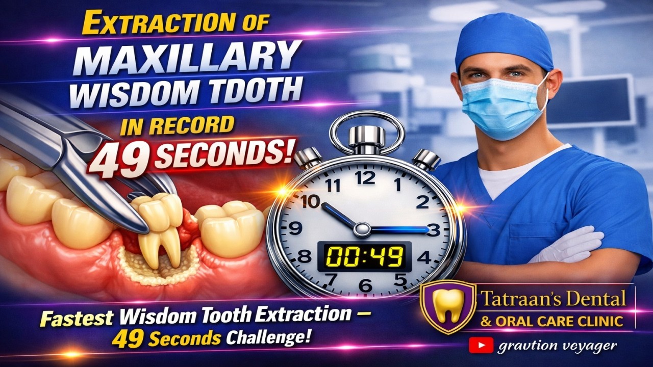 CASE#54 "Breaking Record: Wisdom Tooth Pulled in Just 49 Seconds ...