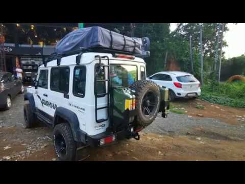 Force Gurkha Explorer Modified - DIY Auxillary Lights, Modified Gurkha ...