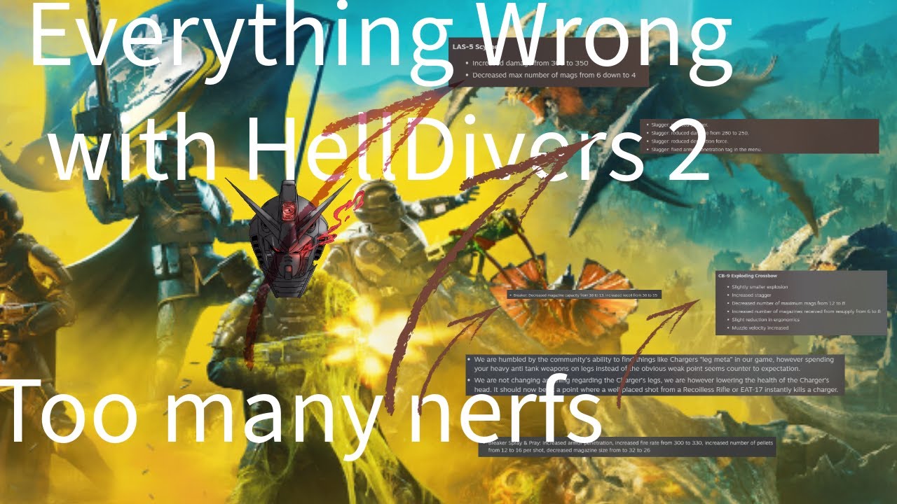 The problem with helldivers 2 - YouTube