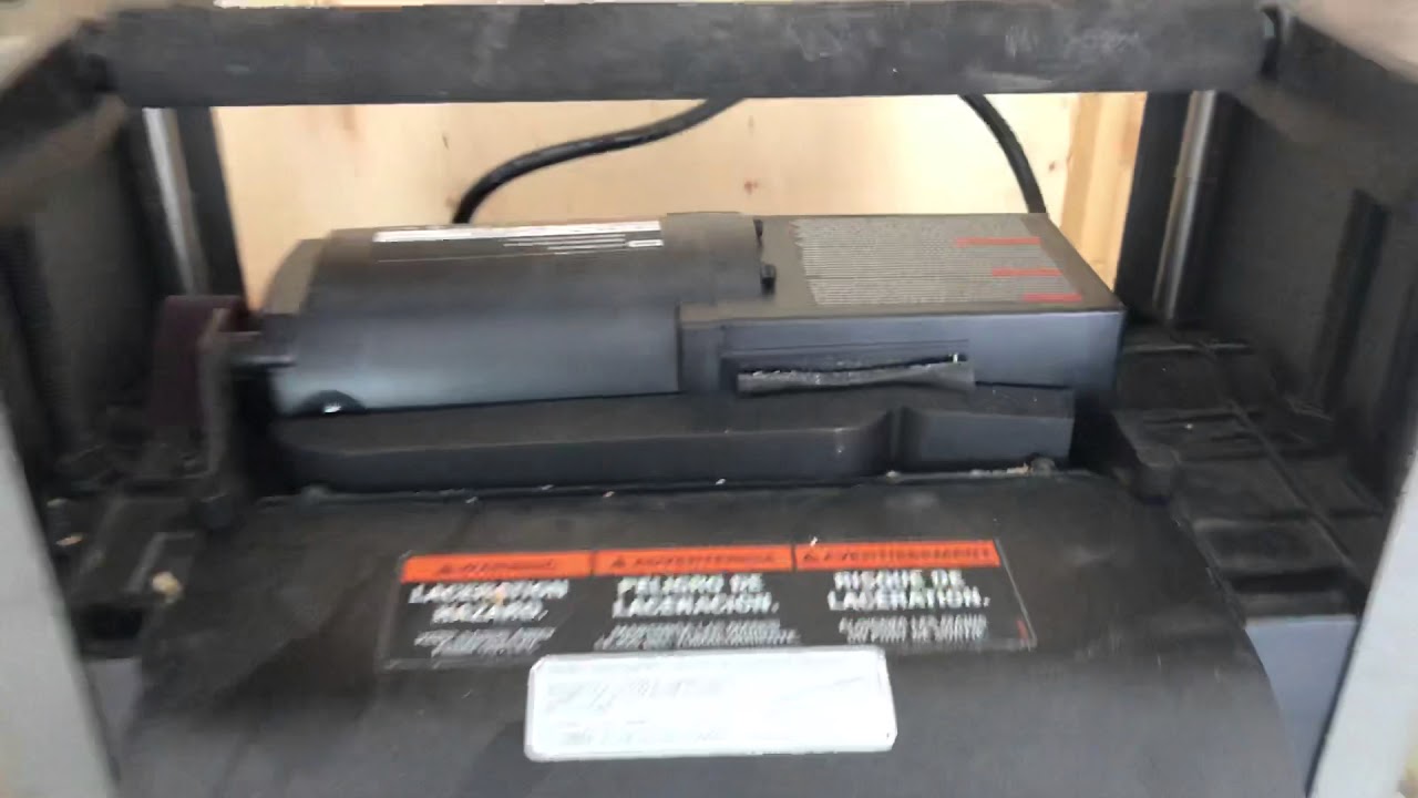 Delta dust connector adapter for porter cable planer - YouTube