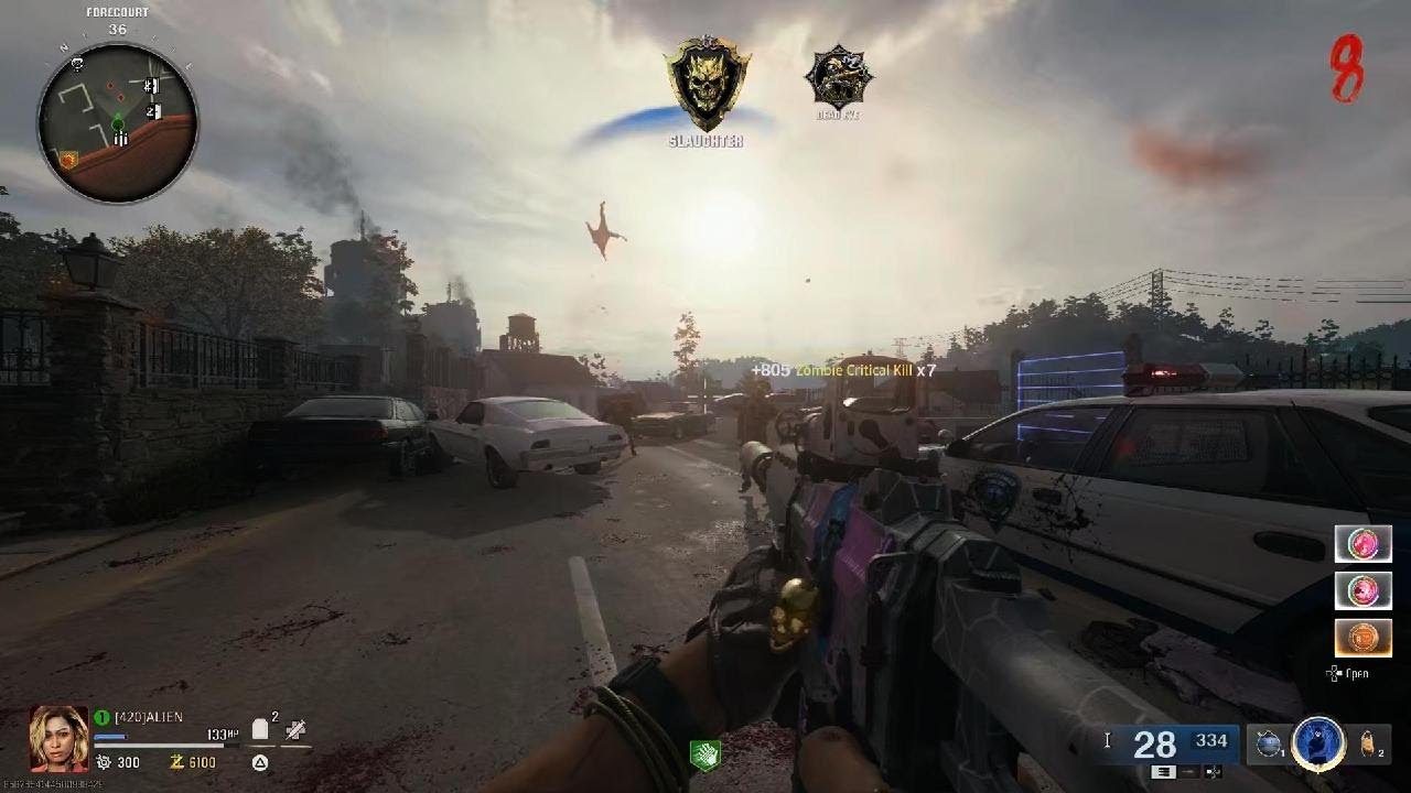 Flying farting zombies #bo6zombies - YouTube