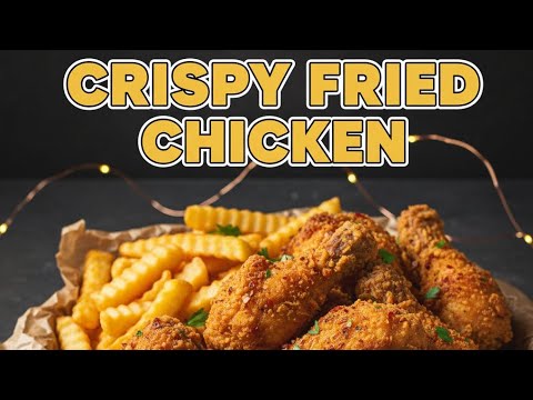 Crispy Fried Chicken Recipe | Perfectly Golden, Juicy & Crunchy ...