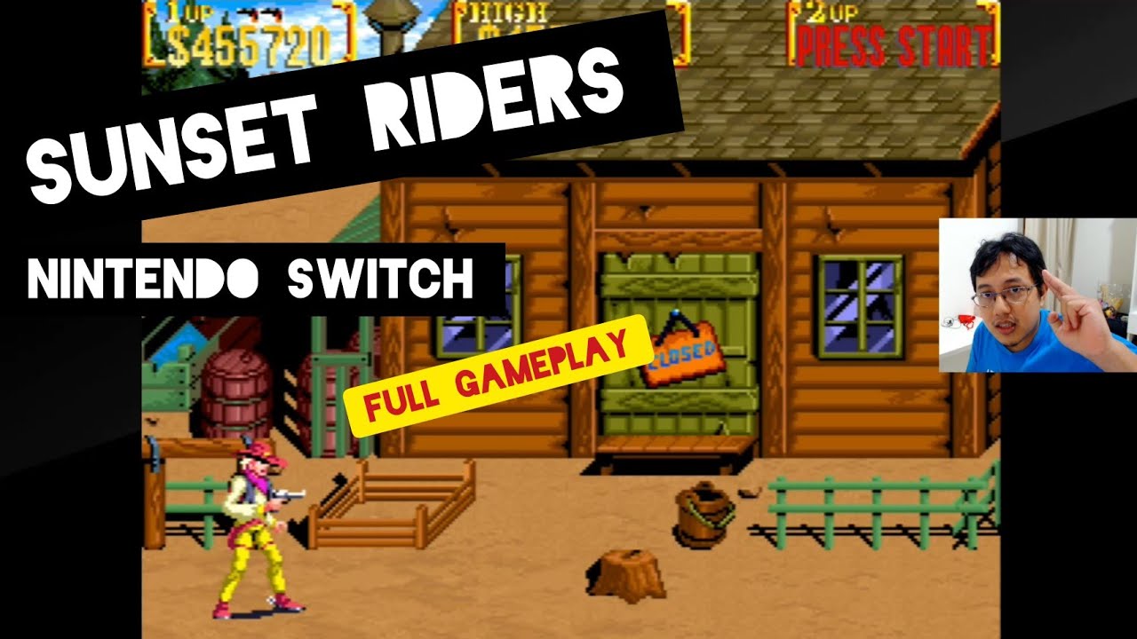 Sunset Riders Nintendo Switch Full Game Play - YouTube