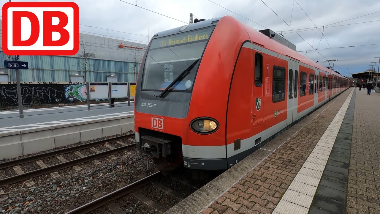 BR 423 S11 Abfahrt/departure | UHD 60 fps - YouTube