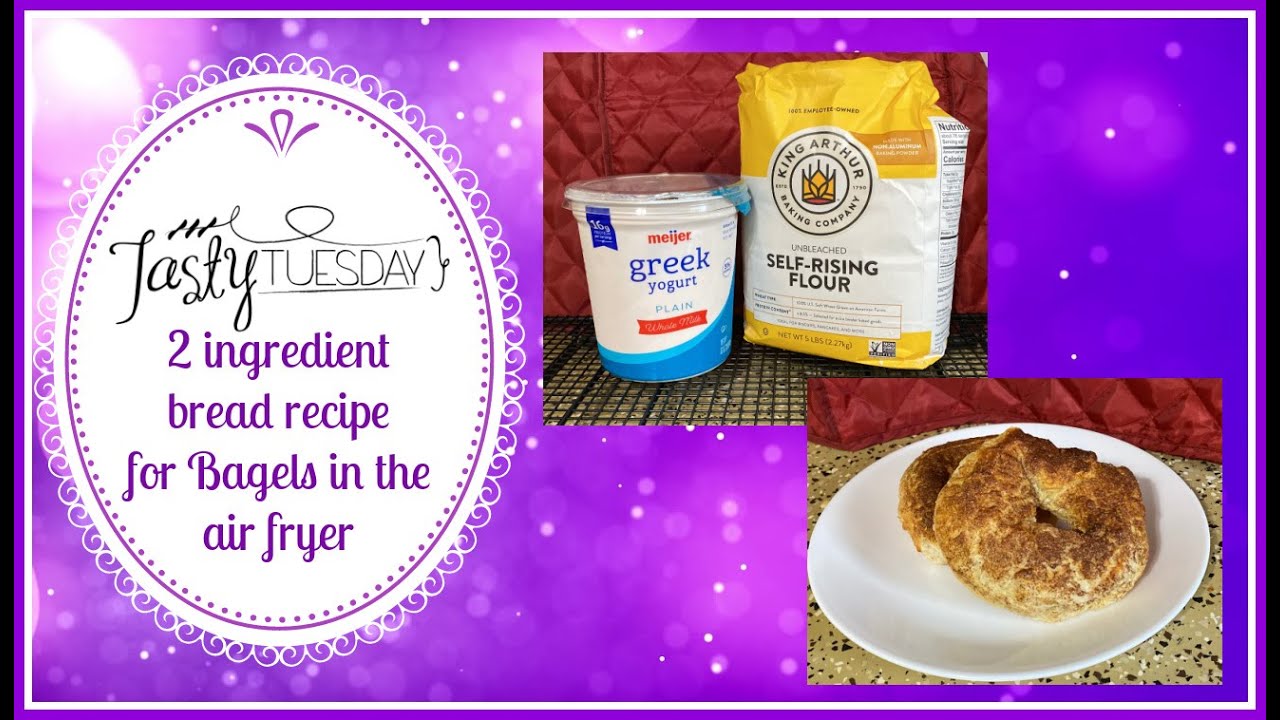 Bagels in the Air Fryer / Tasty Tuesday - YouTube