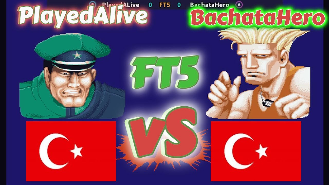 Street Fighter II': Champion Edition - PlayedALive vs BachataHero - FT5 ...