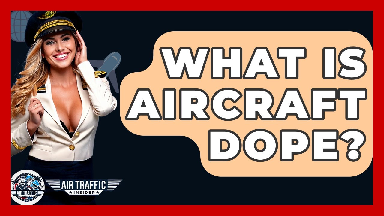 What Is Aircraft Dope? - Air Traffic Insider - YouTube