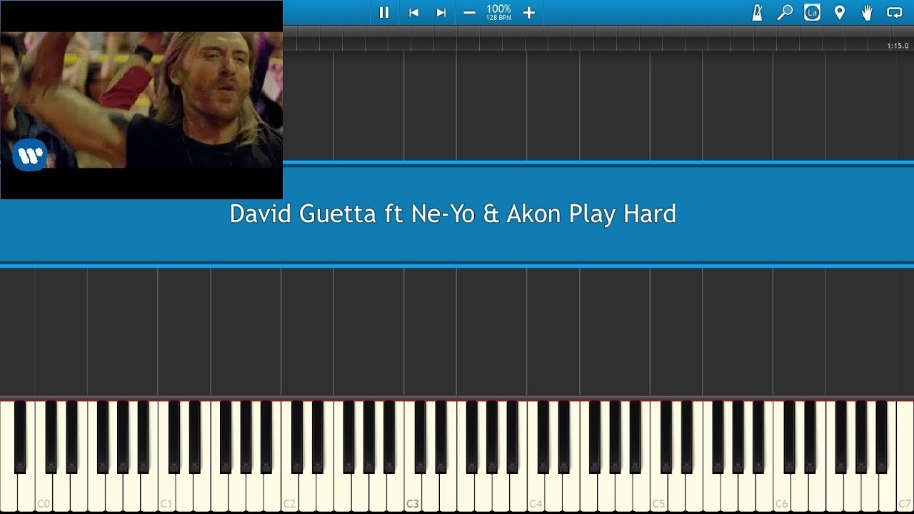 David Guetta ft Ne-Yo & Akon Play Hard - YouTube