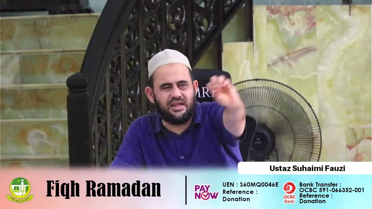 Fiqh Ramadan | Ustaz Suhaimi Fauzi (20 April 2023) - YouTube