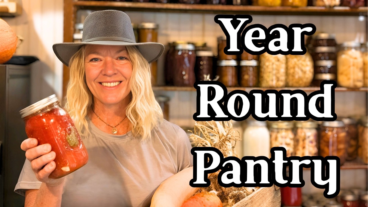 Planning & Preserving for Self-Reliance: Year-Round Food - YouTube