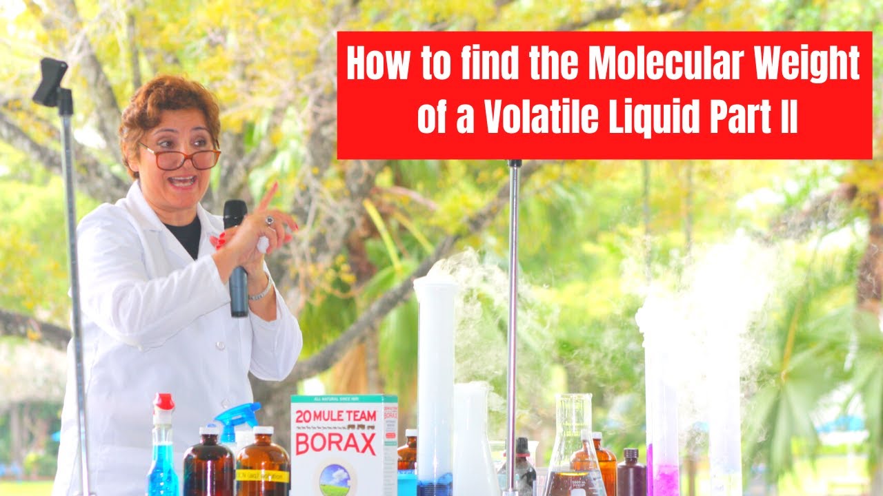 Molecular Weight of a Volatile Liquid part II procedure - YouTube