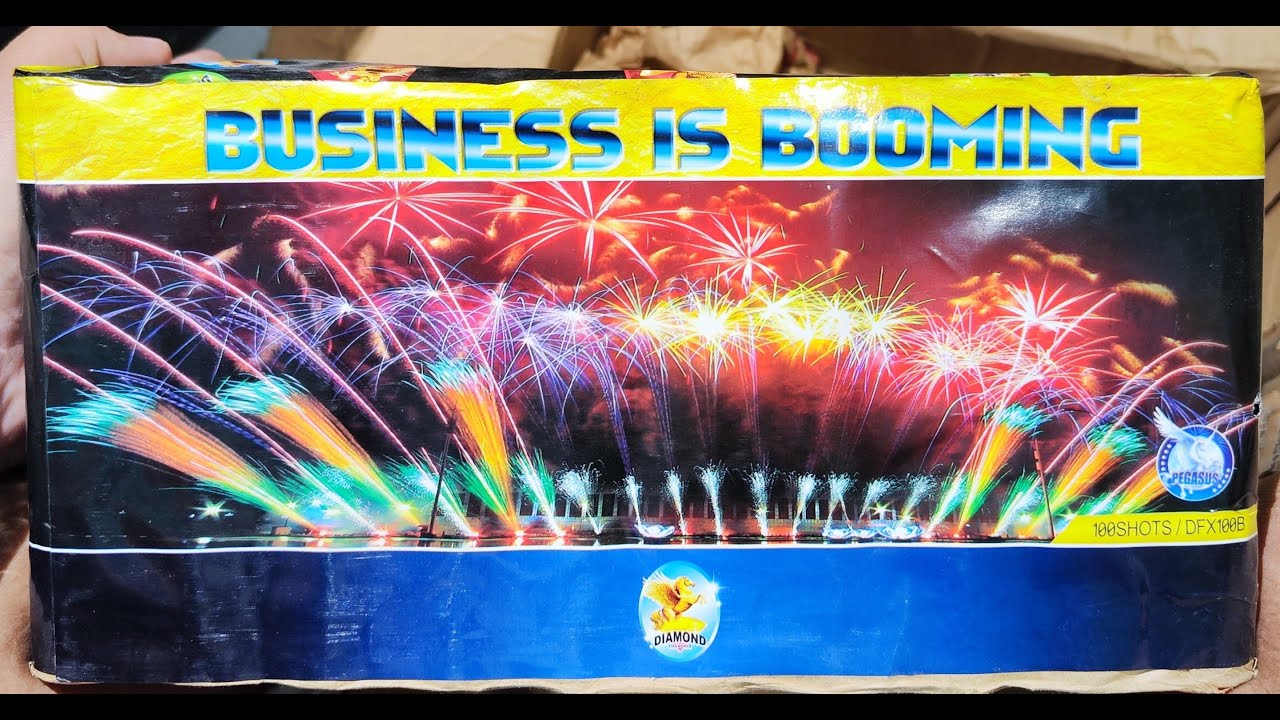 Business is Booming by Diamond Fireworks | 100 shots | New Year 2023 ...
