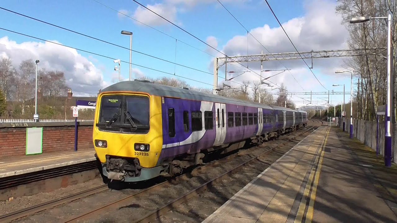 Congleton Railway Station - Saturday 5th March 2016 - YouTube