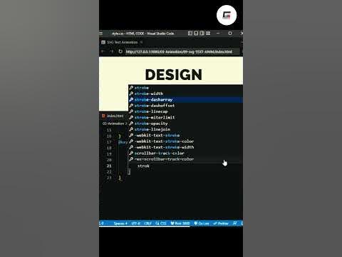 SVG text animation in HTML CSS _ CSS animation _css _shorts _html _svg #shorts #codewithmrstb ...