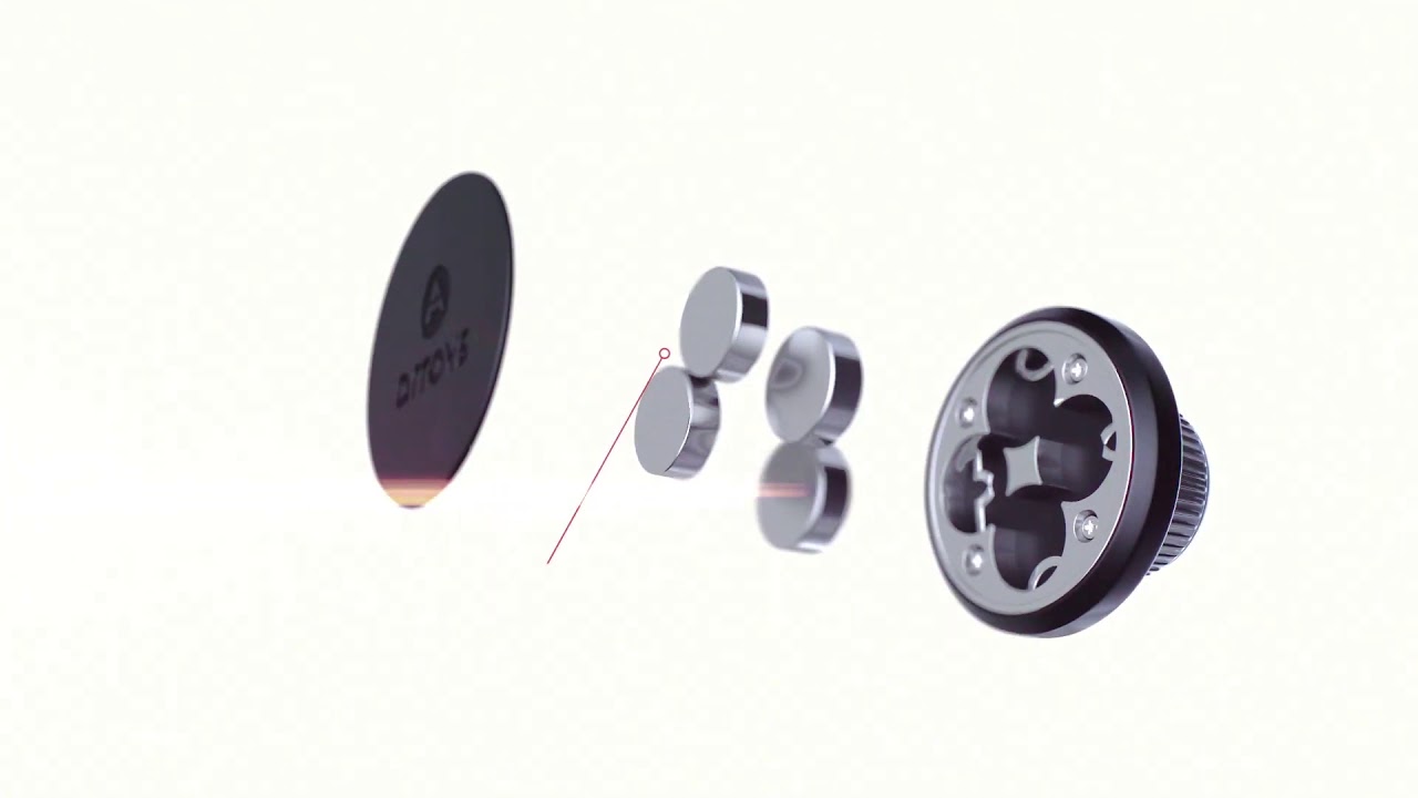 Магнитный держатель Arroys Vent-RM1 на воздуховод - YouTube