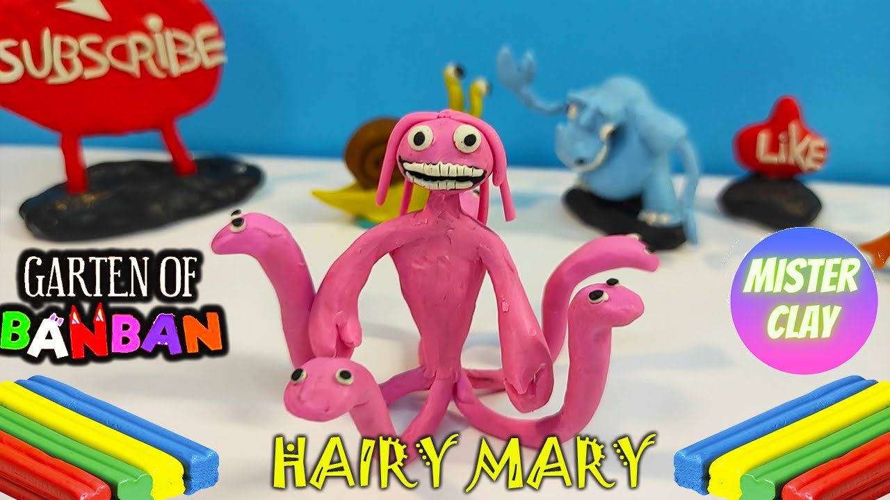 How to make HAIRY MARY boss Garten of Banban I Mister Clay - YouTube