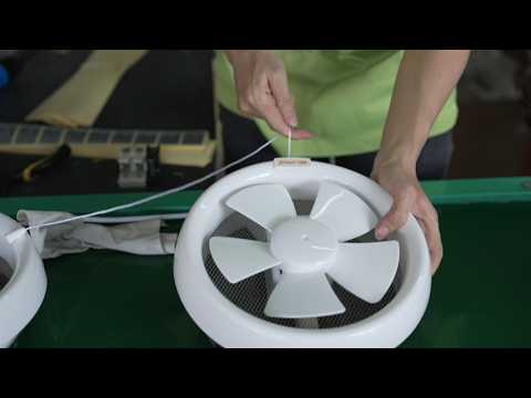 How Exhaust Fans Are Mass Produced in China | Inside a Ventilation Fan ...