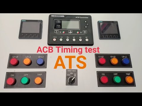 Air Circuit Breaker Timing Test | Low Voltage Switchgear ABB - YouTube