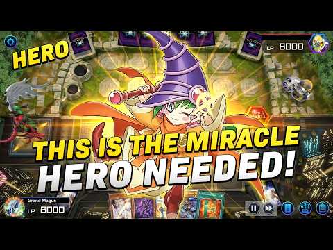 Miracle Ejector Makes HERO Insane! | Yu-Gi-Oh! Master Duel