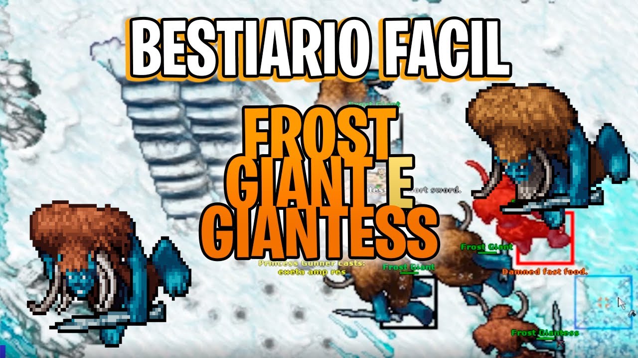Tibia | Frost Giant e Frost Giantess 30 Pontos de Charm - YouTube