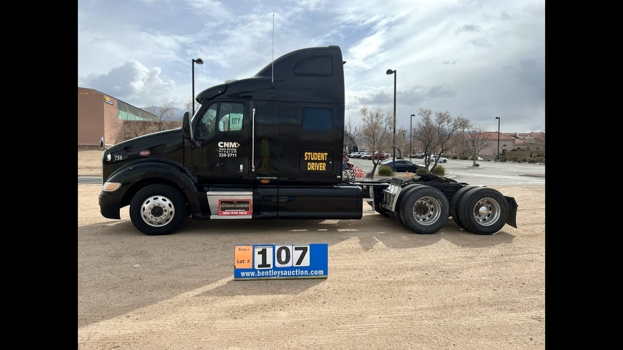 2003-NM Lot # 107 0342009 PETERBILT 387 Truck-Tractor 566,140 - YouTube