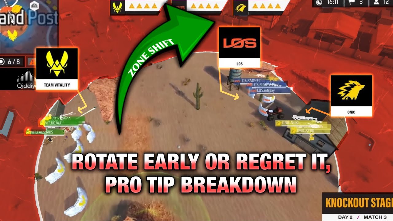 Zone Rotation pro tip breakdown 🔥 Team Vitality Insane Iq Play 😱 EWC ...