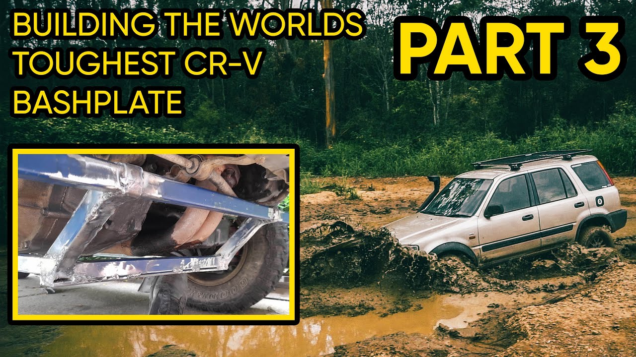 I've almost finished building the TOUGHEST RD1 CR-V bashplate - BASH ...