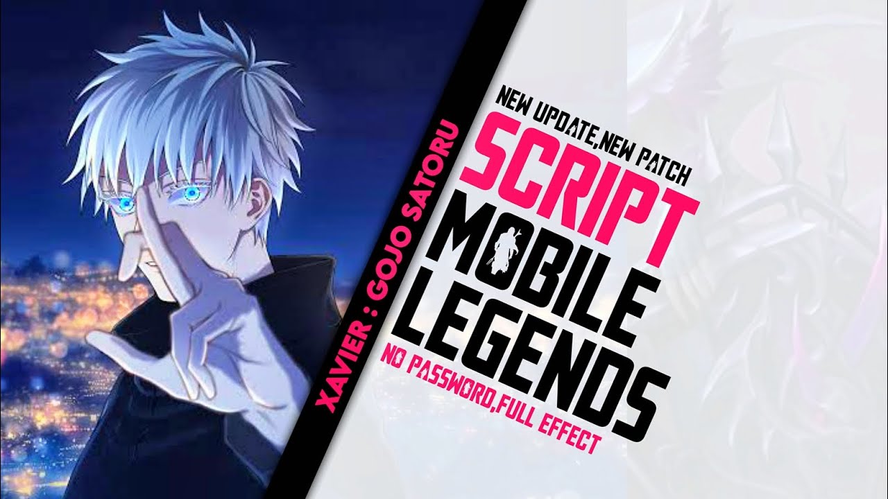 Xavier Jujutsu Kaisen | Script Skin Xavier Gojo Satoru full effect new ...