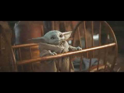 baby Yoda almost crying - YouTube