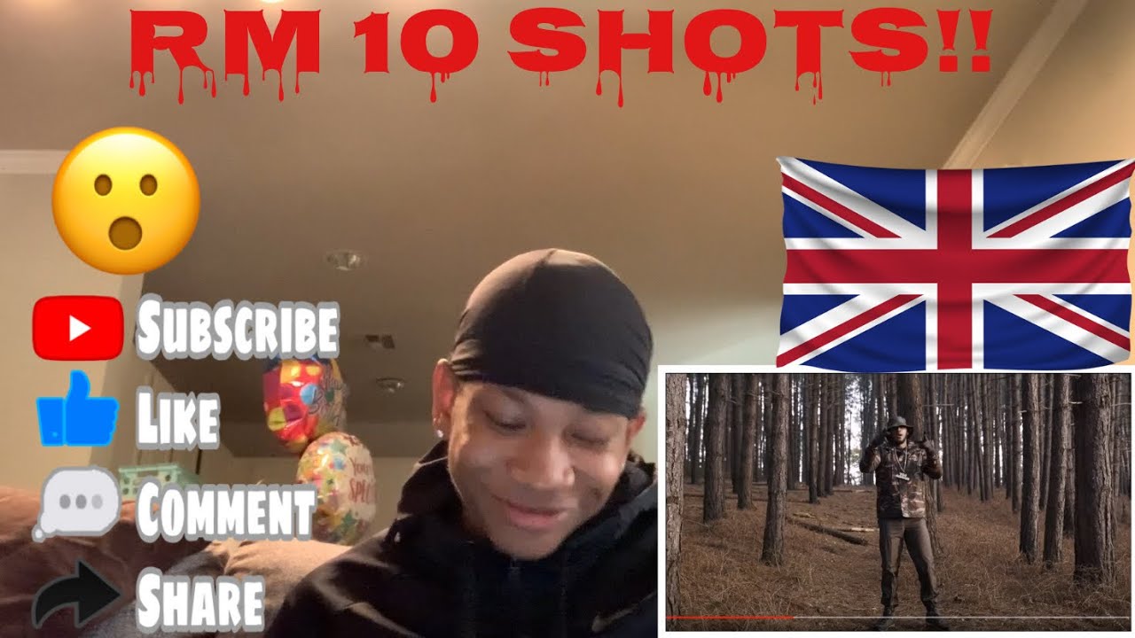 RM - 10 Shots [Music Video] | GRM Daily (AMERICAN REACTION) - YouTube