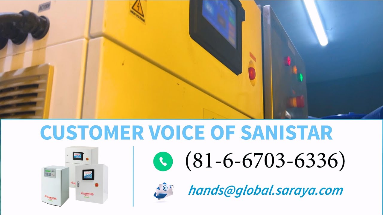 CUSTOMER VOICE OF SANISTAR IN VIETNAM I SARAYA GREENTEK - YouTube