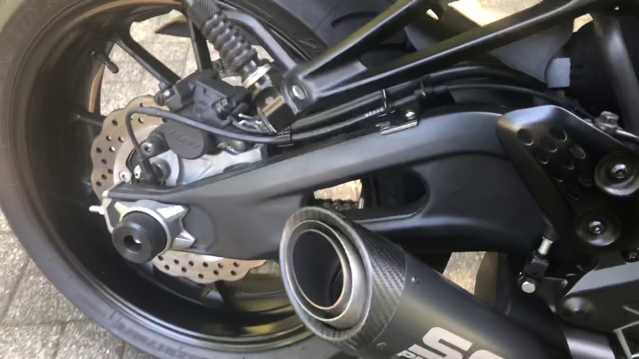 Yamaha MT07 RM17 + SCProject Euro 4 ( Exhaust After 3000KM) - YouTube