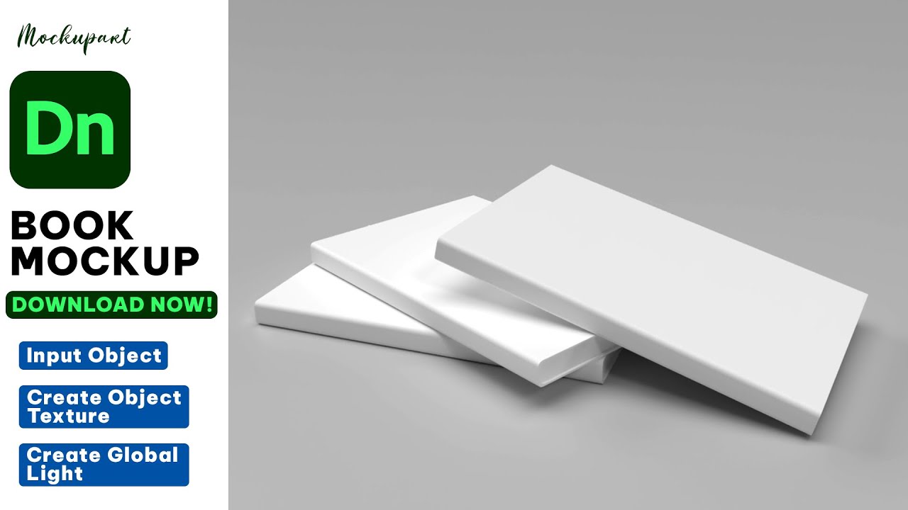 How to Make a 3D Book Mockup in Adobe Dimension | Step-by-Step Tutorial ...