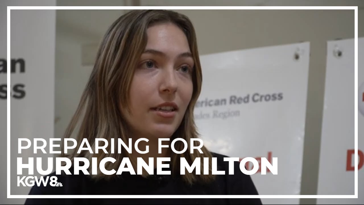 Portland-area Red Cross volunteers prepare for Hurricane Milton - YouTube