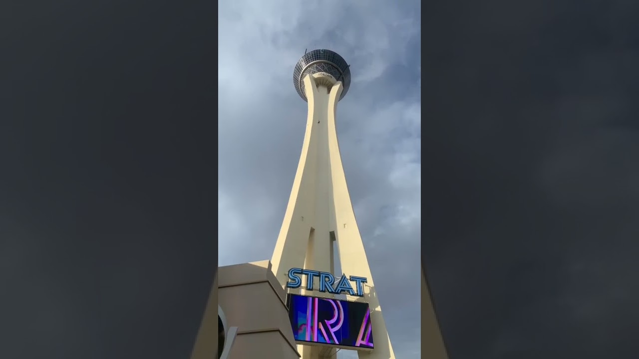 Jumping off the Strat in Las Vegas - YouTube