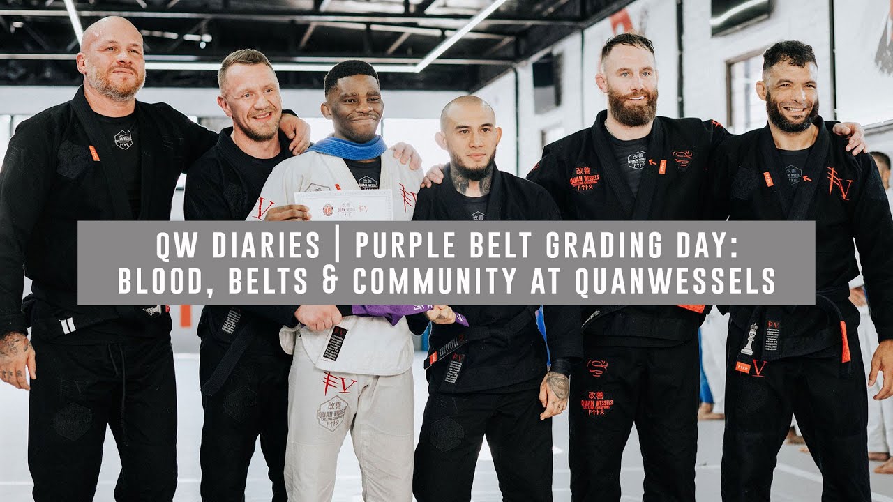 QW DIARIES | Purple Belt Grading Day: Blood, Belts & Community at ...