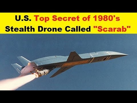 USA's Stealth Drone of 1980s "Scarab" by Teledyne Ryan Exported to ...
