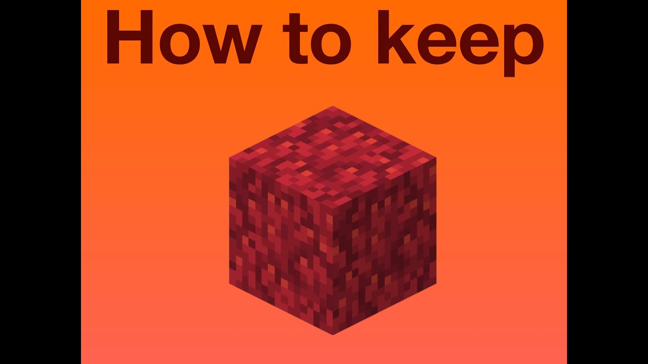 (How to keep a coral block alive)- in Minecraft - YouTube