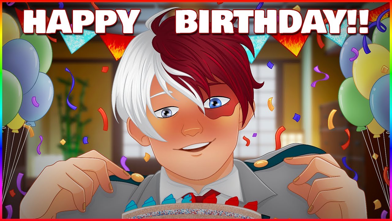 Birthday Surprise | Shoto Todoroki x Listener Spicy Birthday Roleplay ...