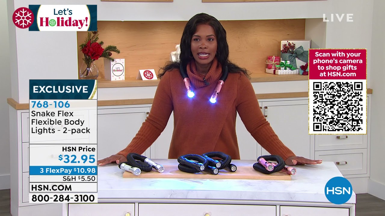 Snake Flex Flexible Body Lights 2pack - YouTube