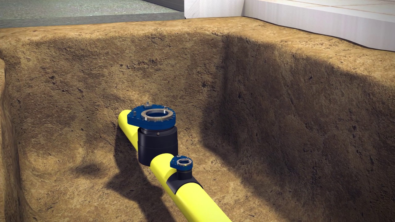 Mueller Co. Shur Stop PE Line Stopping System - YouTube