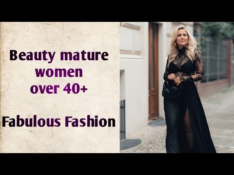 Natutal older women over 40+ | Fabulous Model #008 - YouTube