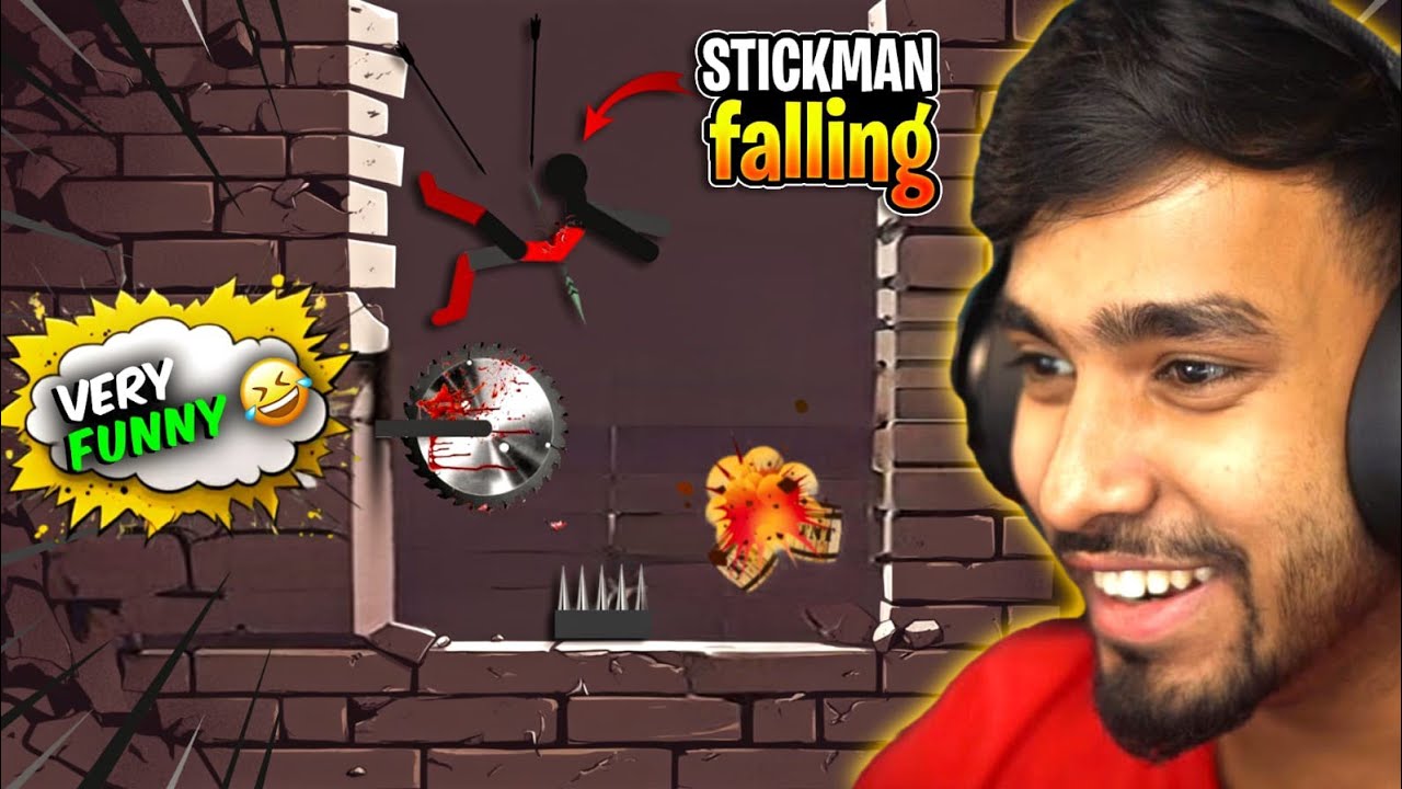 Stickman Falling is super fun | Stickman Falling GAMEPLAY - YouTube