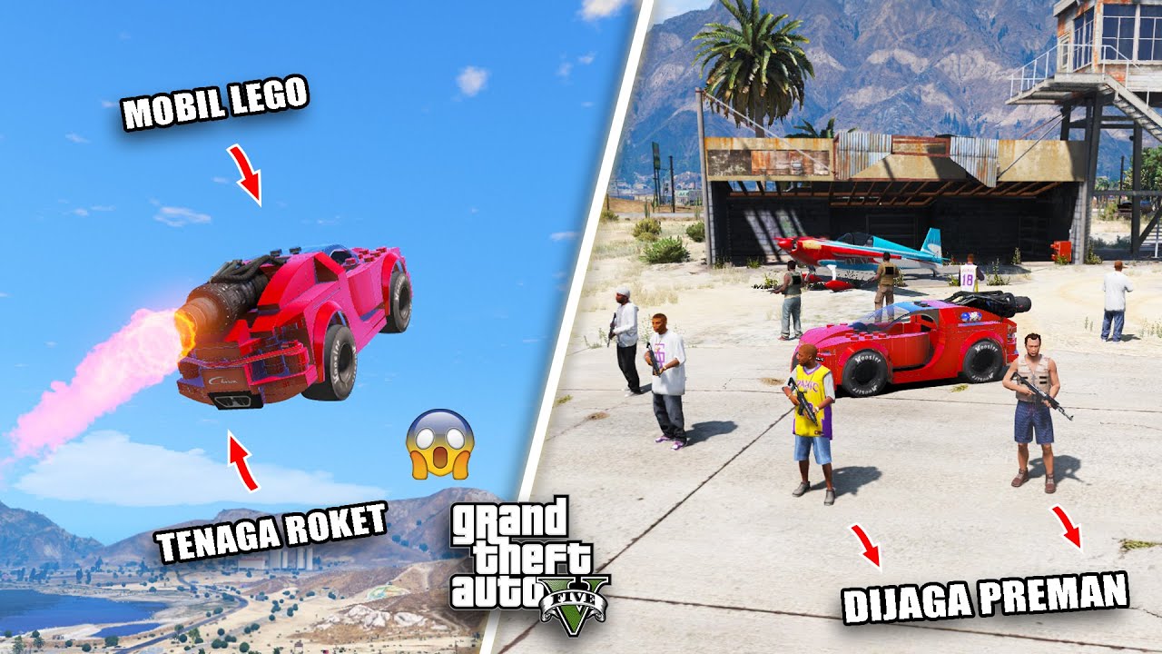 MISI EPIC !! Mencari Mobil LEGO ROKET TERLANGKA Di GTA 5 - GTA 5 MOD ...