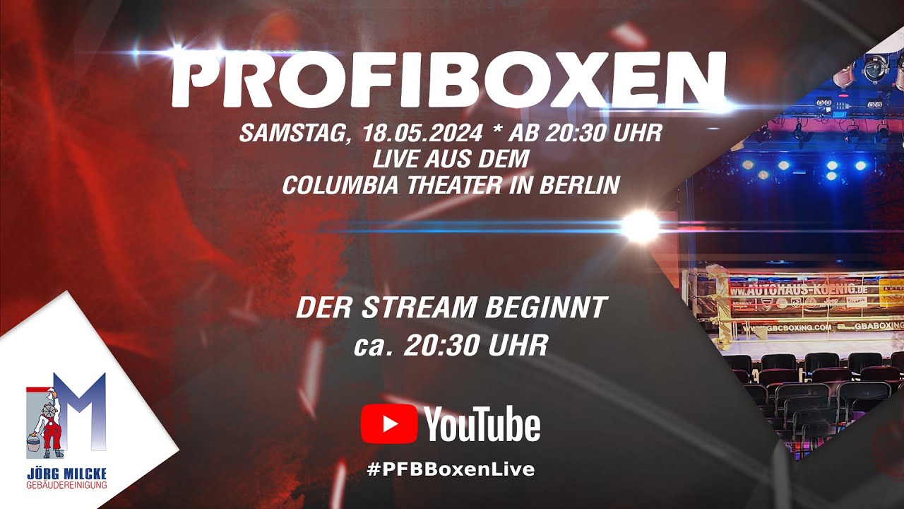 Power F Boxing Live - Vol.5 * Profiboxen Live aus Berlin - YouTube